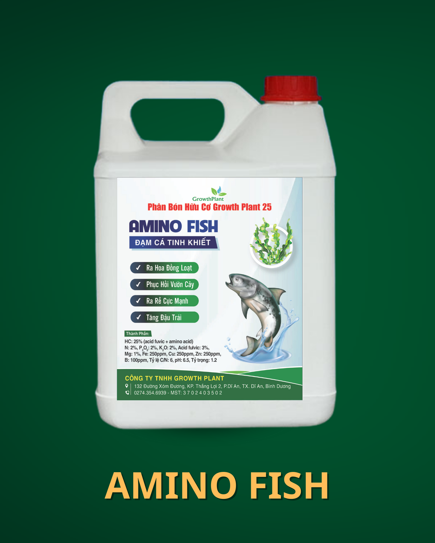 AMINO FISH ( 5 Lít )